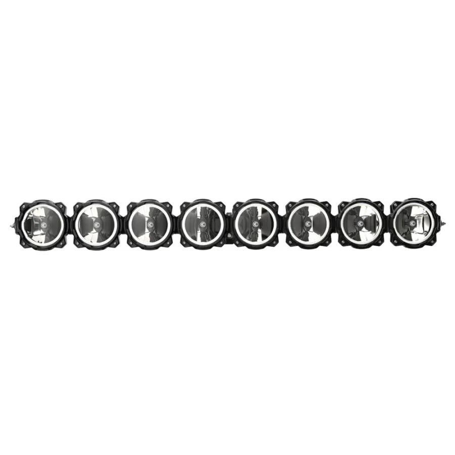 KC Lights 8 Wide 50" Gravity® Pro6 w/ Dirt Monkey Brackets – Dirt ...